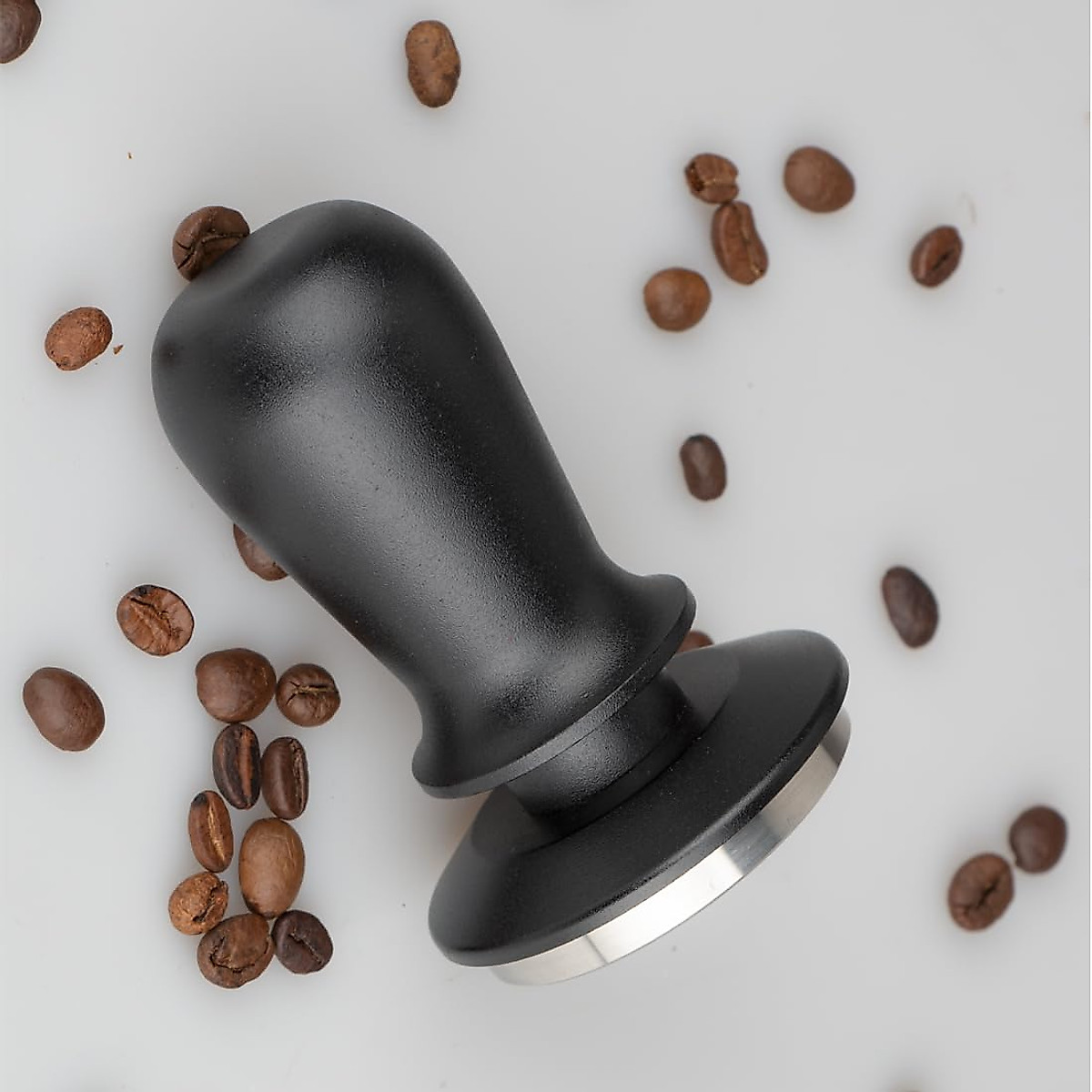 omgogo 53mm Espresso Tamper, Premium Barista Coffee Tamper with Calibrated Spring Loaded, 100% Stainless Steel