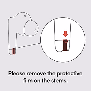 Palm Buds Pro, Lightweight and Comfortable True Wireless Noise Cancellation Earbuds, Deep Bass, 6-Microphones, Hybrid ANC, Ambient Mode, Clear Calls, IPX4 Water Resistant, 24h+ Playtime, Bluetooth 5