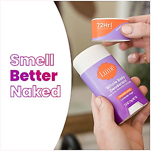 Lume Whole Body Deodorant - Smooth Solid Stick - 72 Hour Odor Control - Aluminum Free, Baking Soda Free and Skin Safe - 2.6 Ounce (Pack of 2) (Lavender Sage)