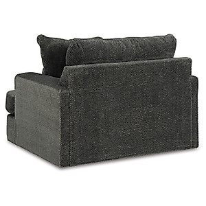 Signature Design by Ashley Karinne Modern Upholstered Oversized Chair, Gray