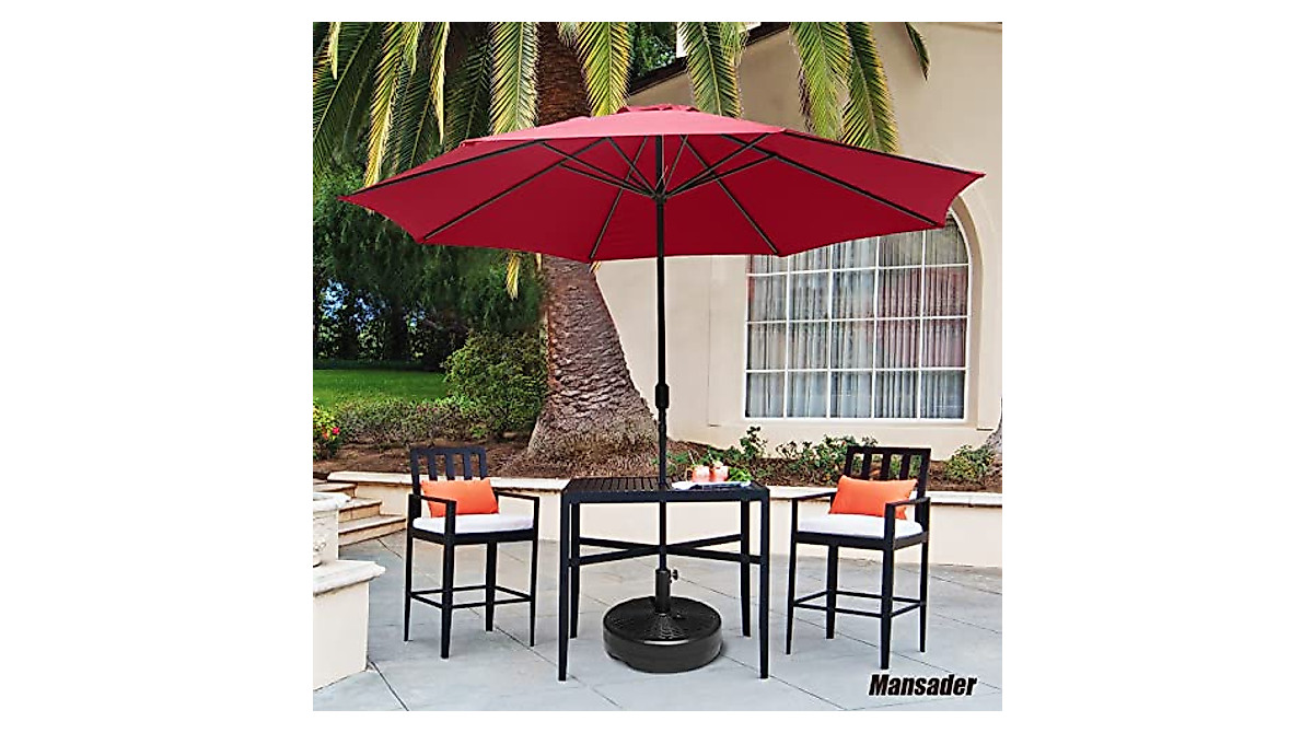 Heavy Duty Mansader Umbrella Base Stand for Outdoor Stability