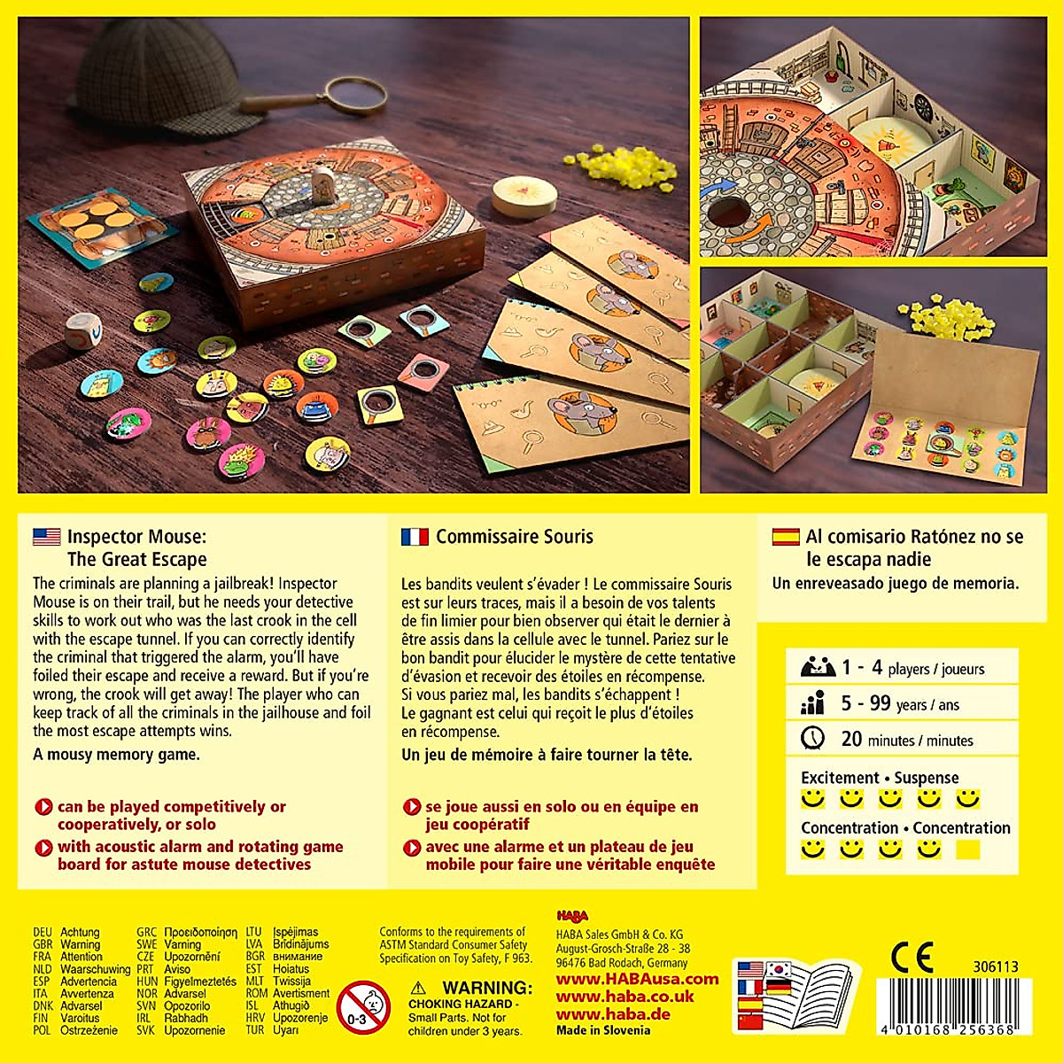 HABA Inspector Mouse: The Great Escape