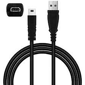 Master Cables Replacement USB Cable Cord for Olympus FE-25 FE-26 FE-240 FE-250 FE-280 FE-290 FE-300 PSU