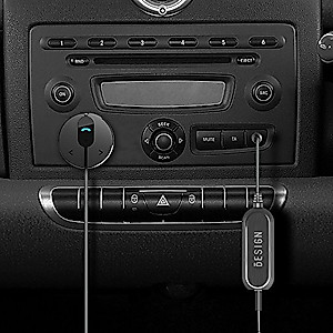 BESIGN Ground Loop Noise Isolator for Car Audio/Home Stereo System with 3.5mm Audio Cable