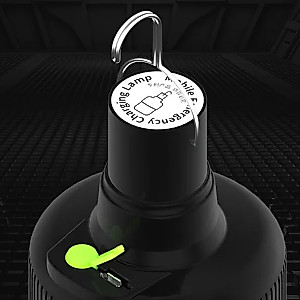 Super Bright Outdoor Tent Lamp 2 Mode Camping Lamps USB Rechargeable Portable Night LED Bulbs Emergency Lamp for Camping Hiking (2)