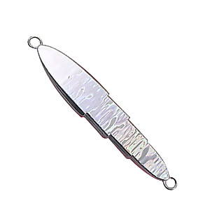 Kmucutie Saltwater Glow Fishing Jigs Deep Sea Fishing Lures Jigging Artificial Lures for Tuna,Grouper,Dogtooth,Bass Salmon (1 piece color C, 80 G)