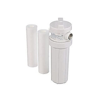 Watts Premier WHT WH-LD Whole House 50-Micron Sediment Water Filtration Kit, White