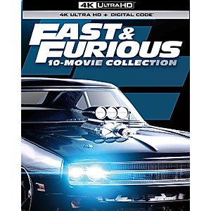 Fast & Furious 10-Movie Collection - 4K Ultra HD + Digital [4K UHD]