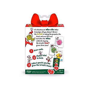 Funko Pop! Dr. Seuss - Grinch Grow Your Heart Card Game