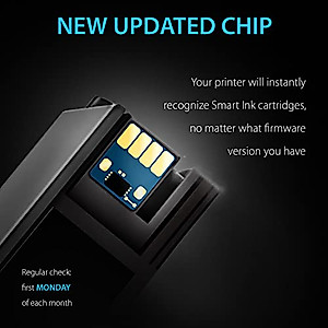 Smart Ink Compatible Ink Cartridge Replacement for HP 972X 972 X (Cyan) to use with PageWide Pro 477dw 577dw 452dw 477dn 452dn 577z 552dw P55250dw Printers