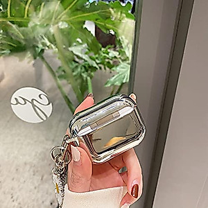 AOLABOKY Fragment Daisy and Pendant Wireless Bluetooth Headset case for Airpods 1 2 pro case Earphone Silicon Cover for Women Girls' Gifts (airpods pro-B1)