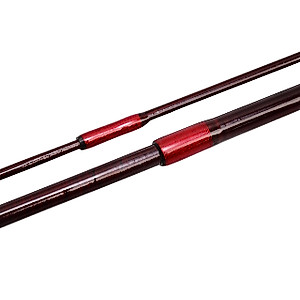 CHANNELMAY 8' 4 Pieces #3/4 Carbon Fiber Fly Fishing Rod Pole 2.44M Length Light Feel Medium-Fast Action