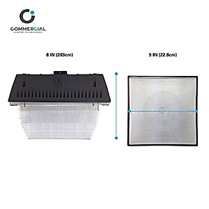 Commercial Lighting Technologies CLT 60W Waterproof IP65 LED Outdoor Canopy Garage Light 4000K