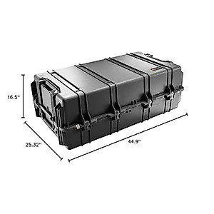 Pelican 1780 Transport Case With Foam (Black)