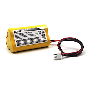 (5-Pack) 3.6V 900mAh Ni-CD AA Exit Sign Emergency Light Battery, Replacement Battery for Exitronix 10010037, Max Power B2-0031 MH468886, Unitech LEDR-1 6200RP, Dantona CUSTOM-318 OSA230, Lowes 253799