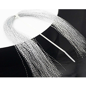 10 Packs Crystal Flash Fly Tying Material Hook Lure Flash Flies Decorating Holographic Tinsel Krystal Flashabou Sparkle Dry Streamer for Fishing Lure Dry Flies Making Supplies