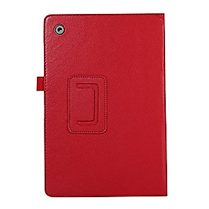 Tablet Case Cover Texture Leather Tablet Case Compatible with Samsung Galaxy TAB A8 10.5 X200/X205(2021) Slim Folding Stand Folio Protector Shockproof Back Cover with Holder Full Protective Case (Col