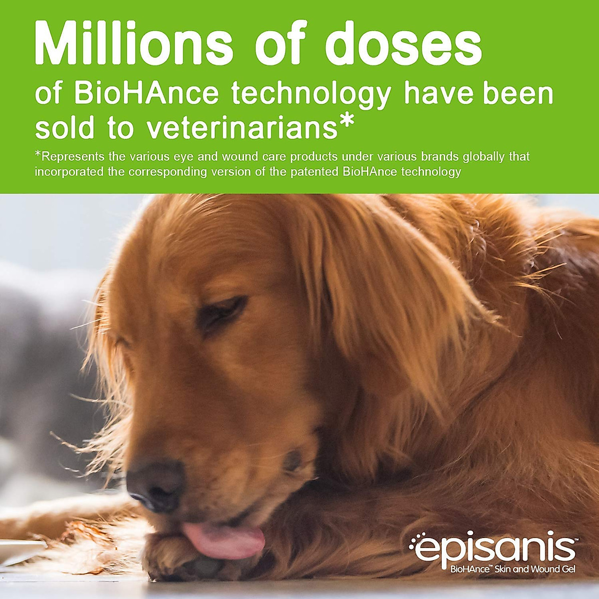 Sentrx Episanis Skin & Wound Gel Spray for Dogs & Cats, Patented BioHance Wound Spray, Cuts, Bites, Hot Spots, Ulcers, 15 ml