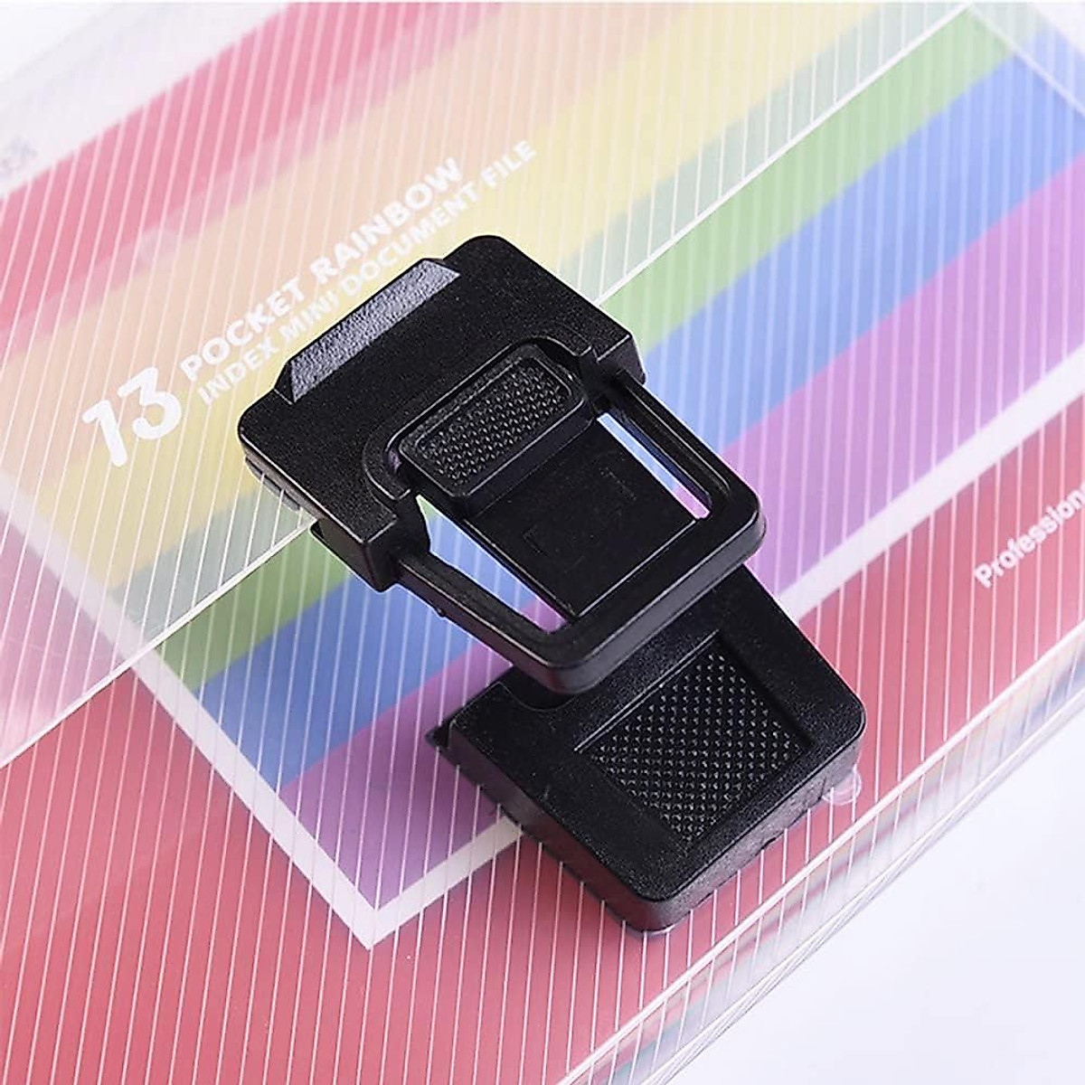 3 Pack Accordion File Organizer with 13 Pocket, Expandable Portable Folder, A6 Plastic Wallet for Cards, Coupons, Receipt, Tax Item, Vouchers, Busines