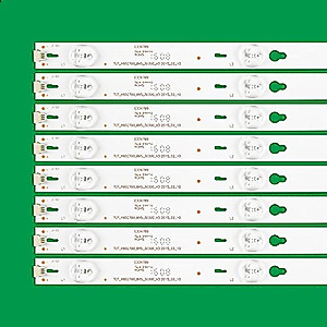 WAHRE 1set=8pieces Fit for TCL B48A558U B48A838U B48A828U Strip TOT_48D2700_8X5_3030C_V3 YHA-4C-LB4805-YHEX2 TCL D48A810 4C-LB4805-YHEX1