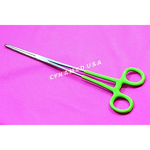 German Stainless Straight Forceps, Hemostat Forceps clamp 10" (Cynamed Brand) … … …