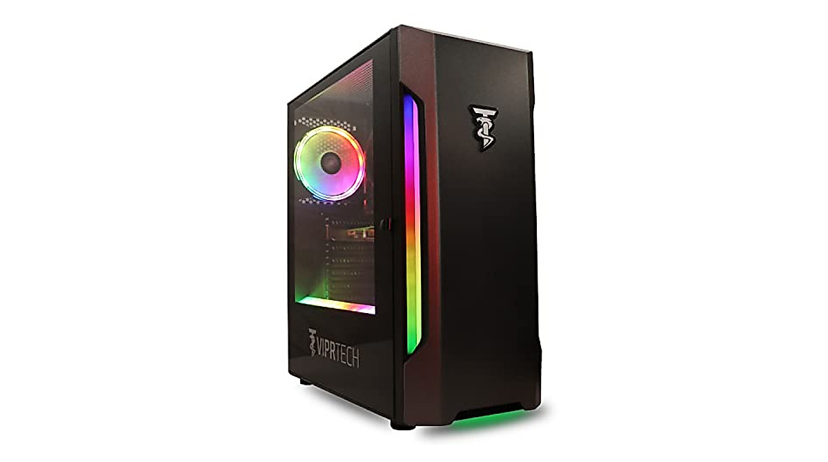 ViprTech Snowstorm Gaming PC - High Performance & RGB