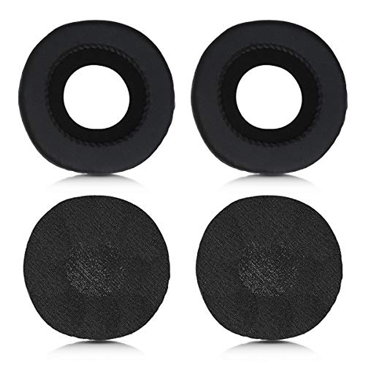 kwmobile Replacement Ear Pads Compatible with JBL Tune 600 / 500BT / 450 - Earpads Set for Headphones - Black