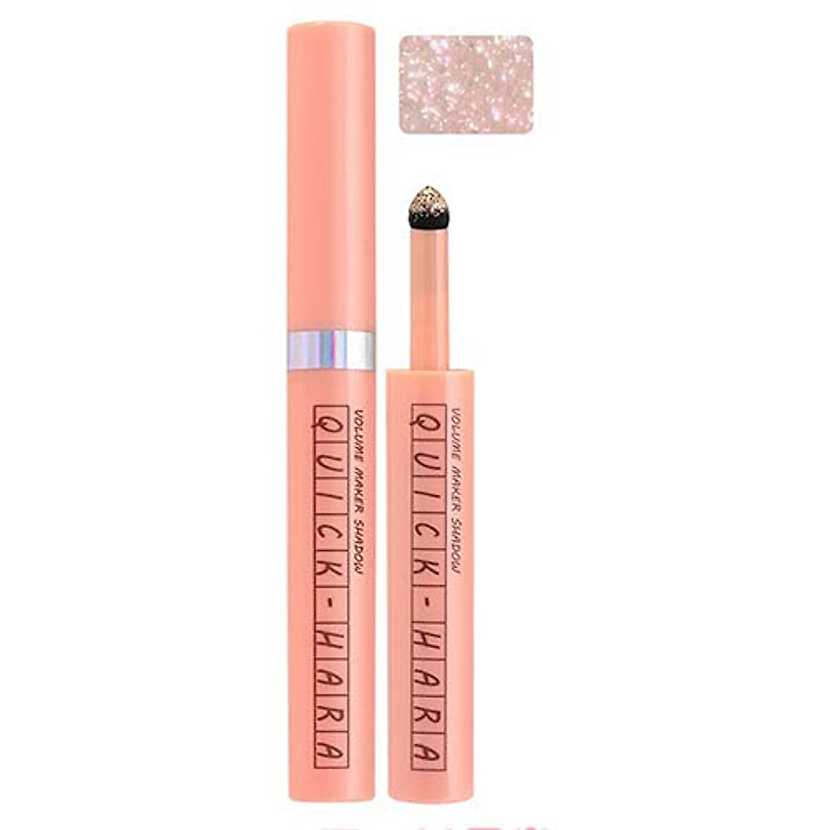 CORINGCO Shimmer Glitter Eye Maker Volume Eyeshadow Stick Quick-Hara Glitter Eye Makeup K-Beauty #03 Milky Way Moonlight Long Lasting Sparkle Glow Light