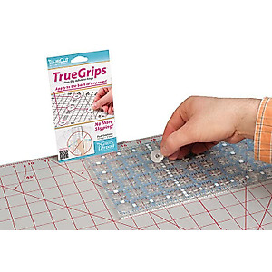 Crafters Workshop TrueCut Non-Slip Ruler Grips, 30/Pkg