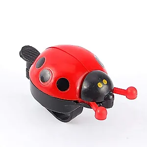 Ladybug Bike Horn Kids Bell Ring Child Bike Bell for Children Outdoor Fun