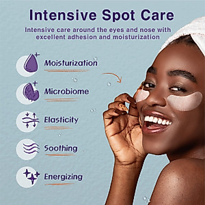 Purederm Biome Energizing Under Eye Mask (4 Pack) – Rich Biome Under Eye Patches for improving skin barrier & Moisturizing