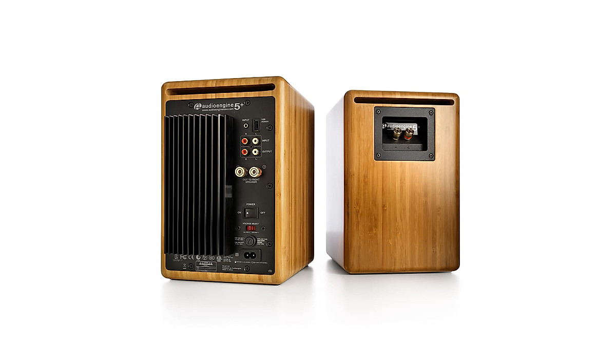 Audioengine A5 Powered Bamboo Speakers - Premium Sound