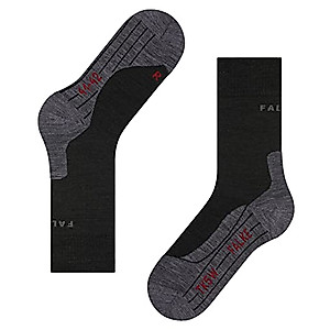 FALKE Women's TK5 Wander Hiking Socks, Crew Length, Light Padding, Athletic Sock, Breathable Quick Dry, Merino Wool, 1 Pair