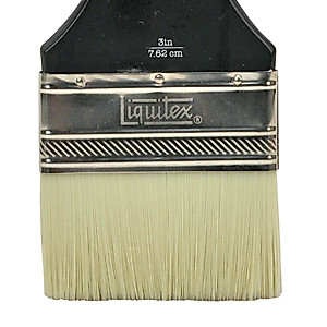 Liquitex Professional Freestyle Large Scale Brush, Broad Flat/Varnish 3-inch, Long Handle