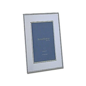 Reed & Barton Lyndon Silverplate 5" X 7" Photo Frame, 1.60 LB, Metallic