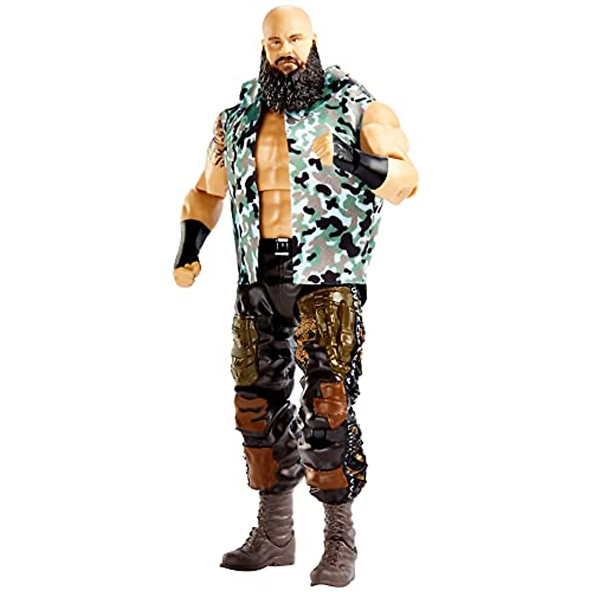 WWE MATTEL Braun Strowman Elite Collection Series 86 Action Figure 6 in Posable Collectible Gift Fans Ages 8 Years Old and Up​