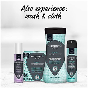 Summer's Eve Ultra Daily Active Feminine Spray, pH balanced, 2 oz. (Pack of 2)