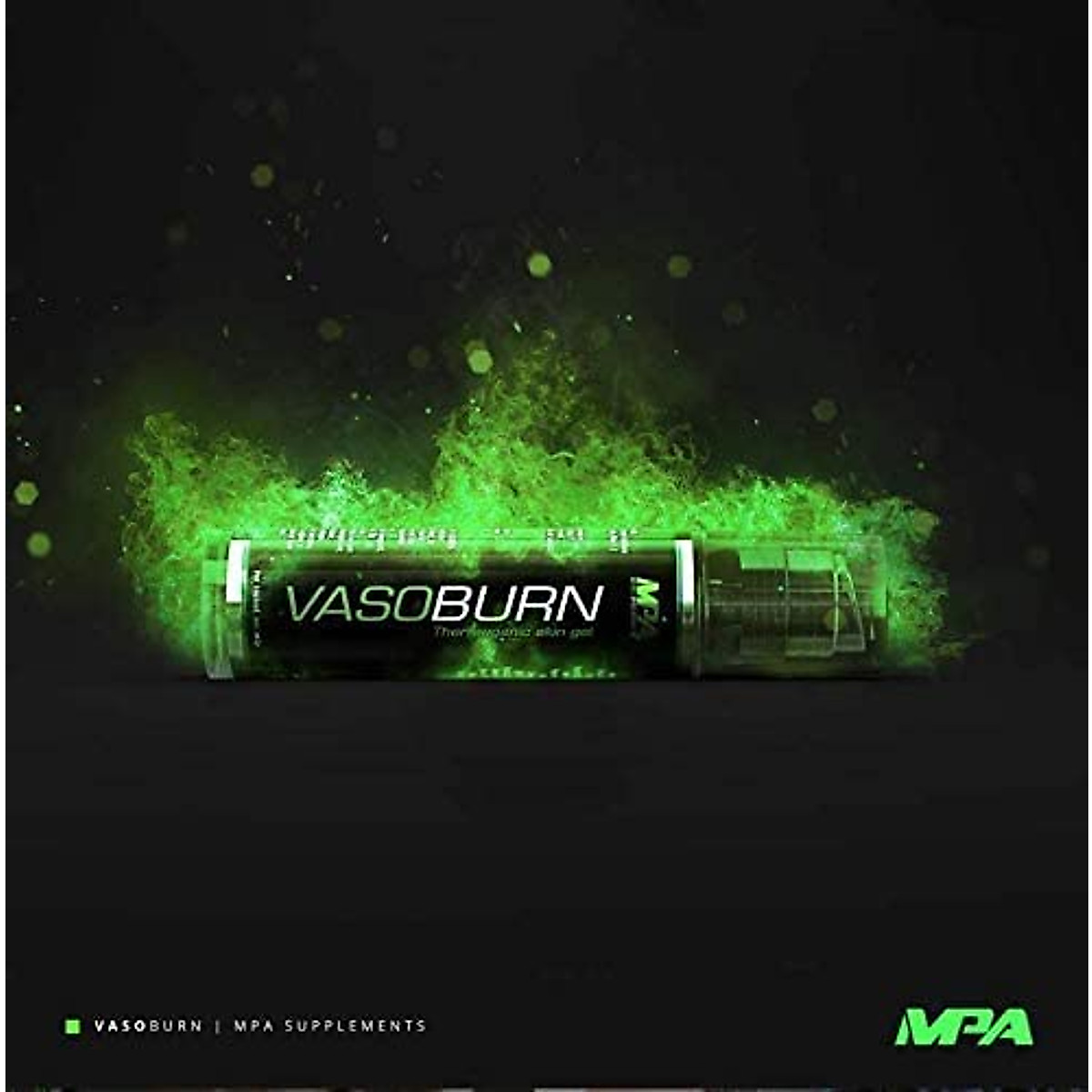 SleekMax, MPA Vasoburn Capsaicin Skin-Gel Pump Bottle, Targets Stubborn Areas, Capsaicin Cream, yohimbine Cream, bundle with a Motivational Wristband Bracelet to motivate and support you (7 oz.)