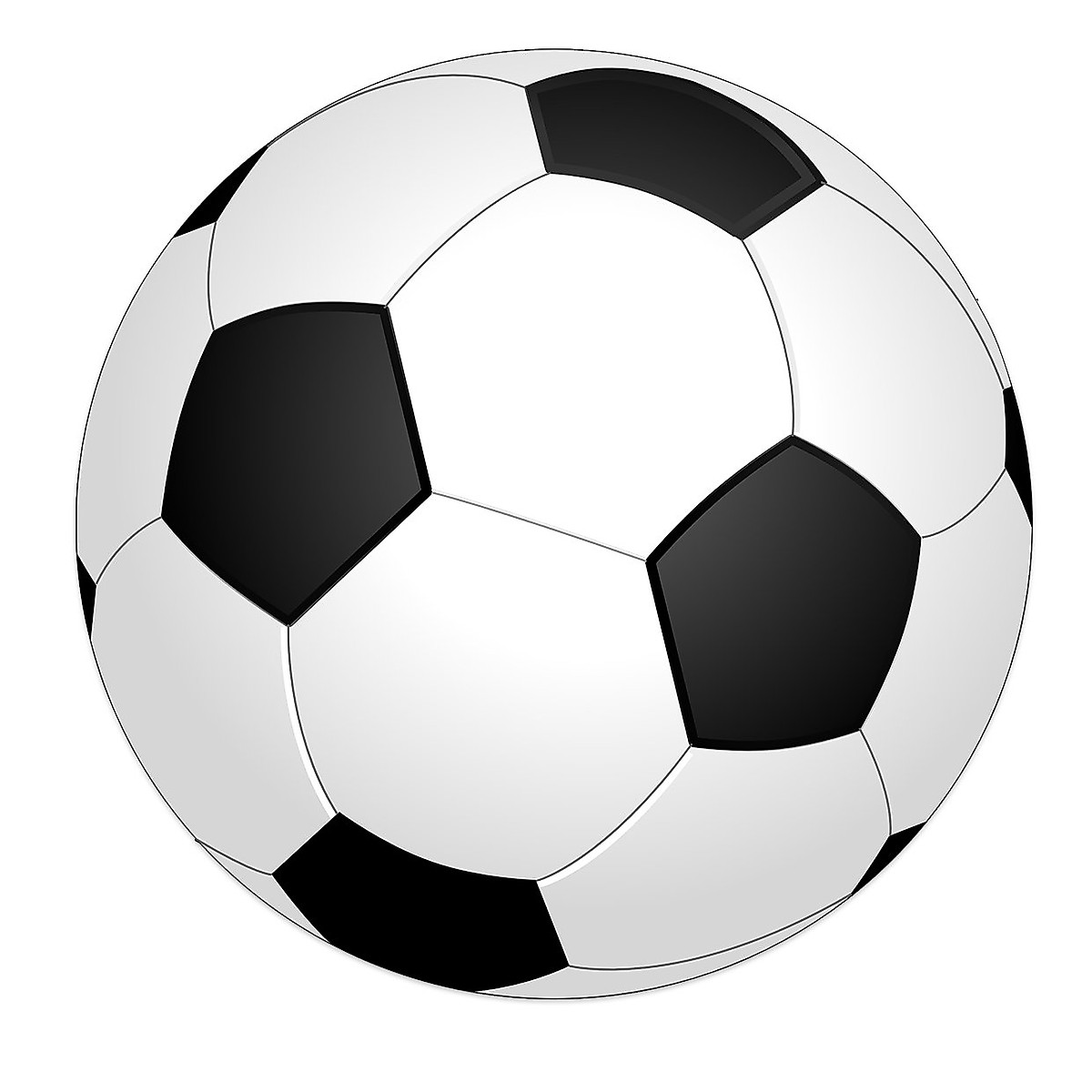 30 x Round Soccer Invites for Kids Birthday Party Invitations Without Envelopes