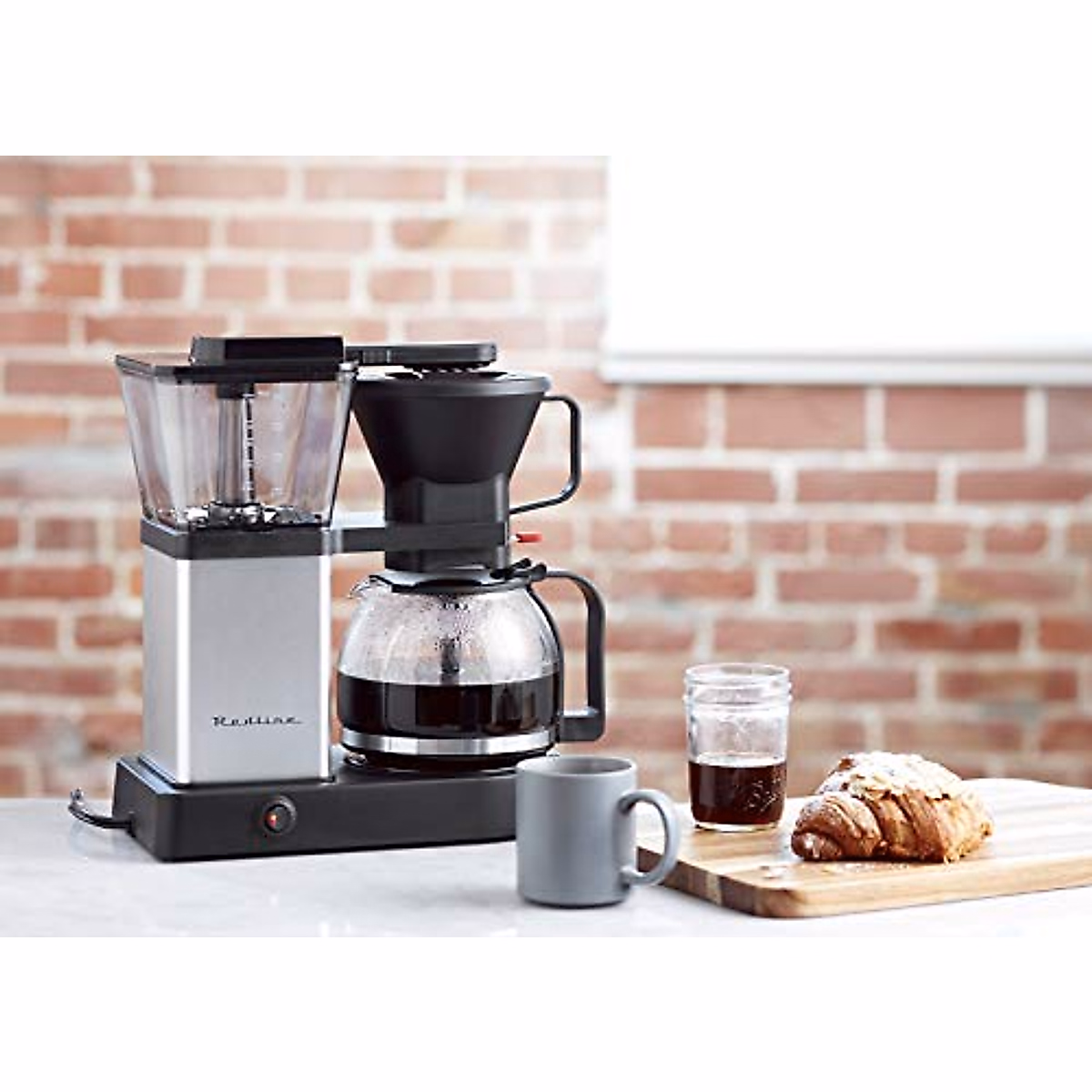 Redline MK1 Coffee Brewer (195-205 Optimum Brew Temperature, Pre-Infusion Mode Included).