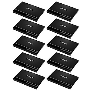 PNY SSD7CS900-240-RBX10 240GB 2.5” SATA III Internal Solid State Drive, 10-Pack