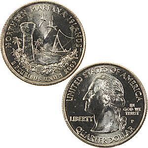 2009 P Northern Mariana Islands US Territories Quarter Uncirculated