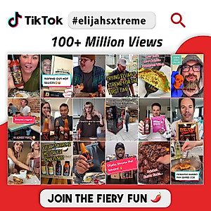 Elijah's Xtreme Ghost Pepper Hot Sauce, Handcrafted Award Winning Blend of Ghost Peppers, Habanero Garlic & Lime, Extreme Heat & Flavor