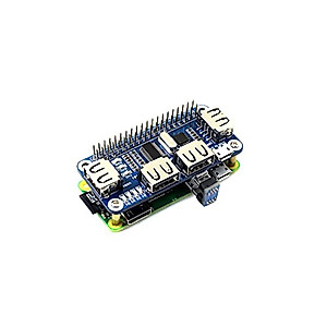 4 Port Raspberry pi USB HUB HAT Onboard USB to UART Compatible With USB2.0 1.1 For Raspberry Pi Series Board Serial Debugging