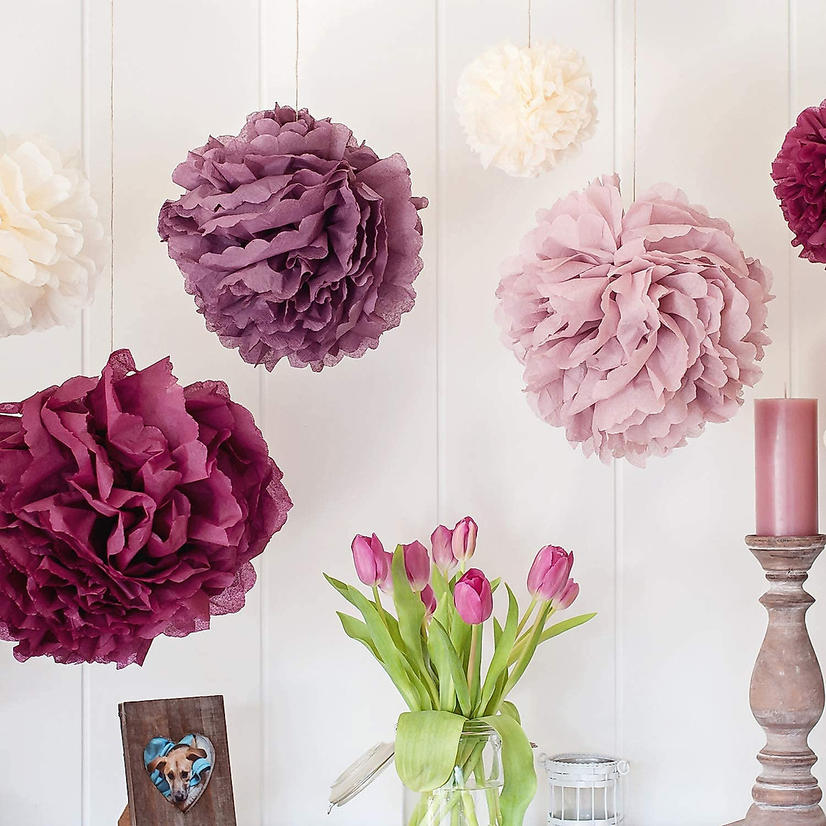 Tissue Paper for Gift Wrapping (100 Sheets) 20 Assorted Colors, Gift Bags, Packaging, Floral, Birthday, Holidays, Christmas, Halloween, and DIY Crafts 15" X 20" Inch