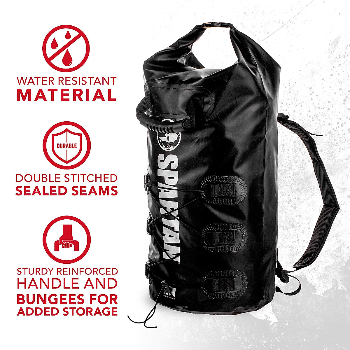 Franklin Sports Spartan OCR 30L Drypack Sack