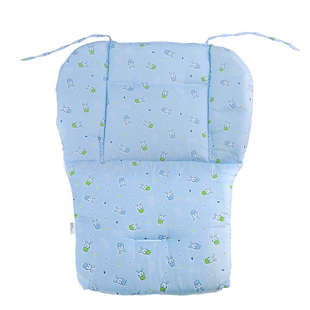 Topwon High Chair Booster Seat Cushion for Toddler and Baby (Blue)