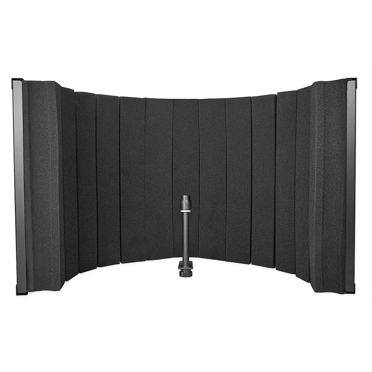 Rockville Large Studio Mic Isolation Shield Vocal Recording Booth (ROCKSHIELD 4)