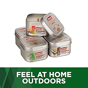 Coleman 70+ Hour Citronella Candle Outdoor Lantern - 6.7 oz, Green