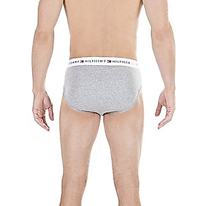 Tommy Hilfiger Men's 4-Pack Cotton Brief, Multi, Large